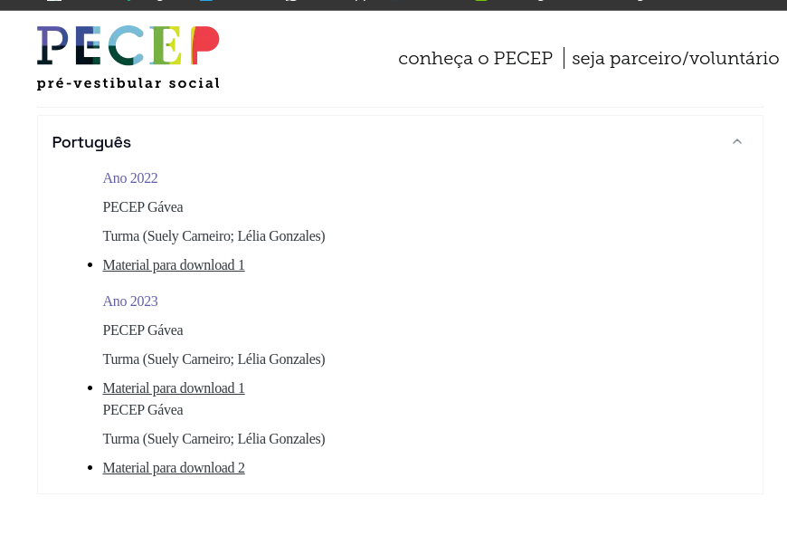 PECEP | Pecep Virtual